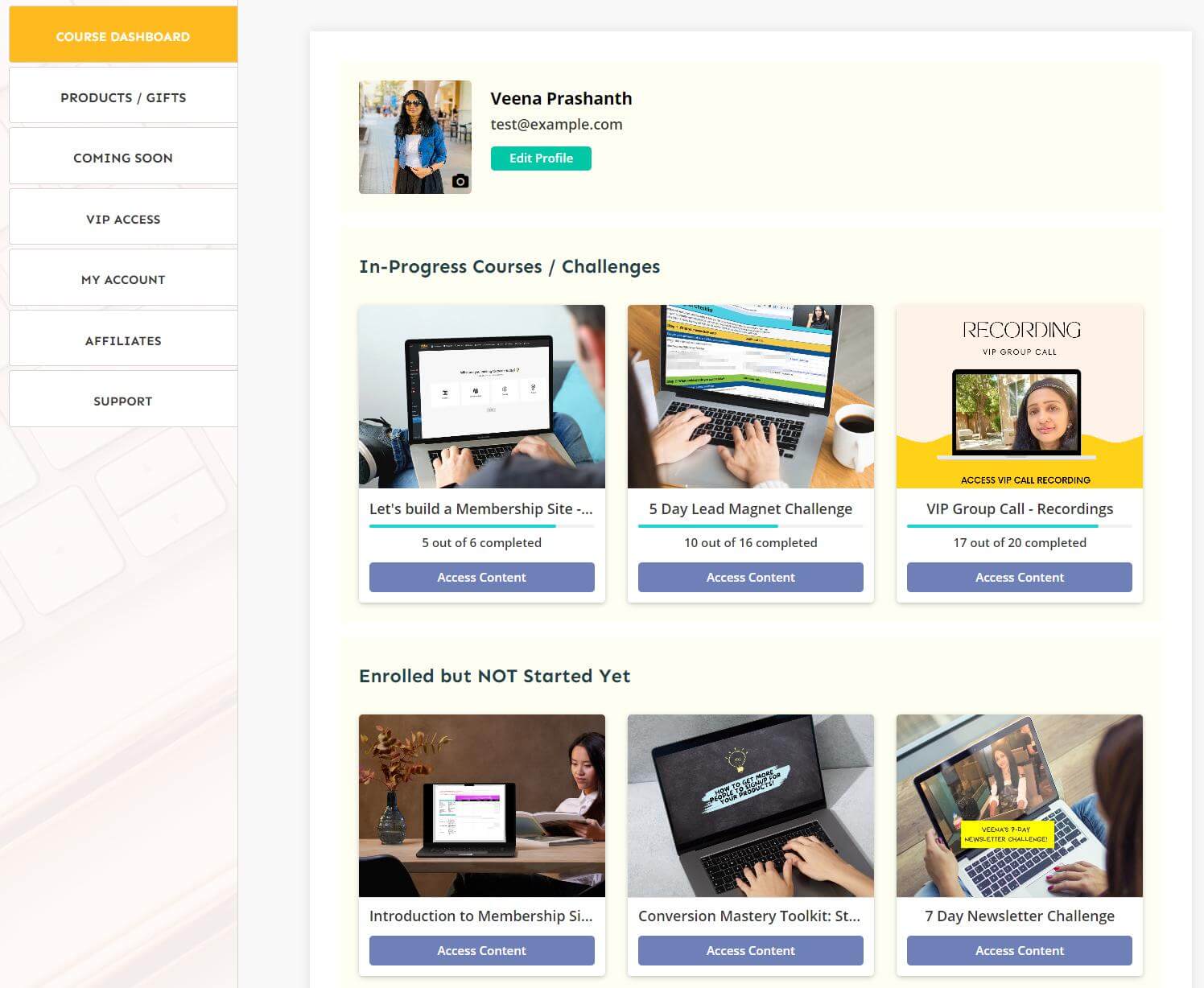 Breakdown of Key Member Pages in DAP – DAP Documents